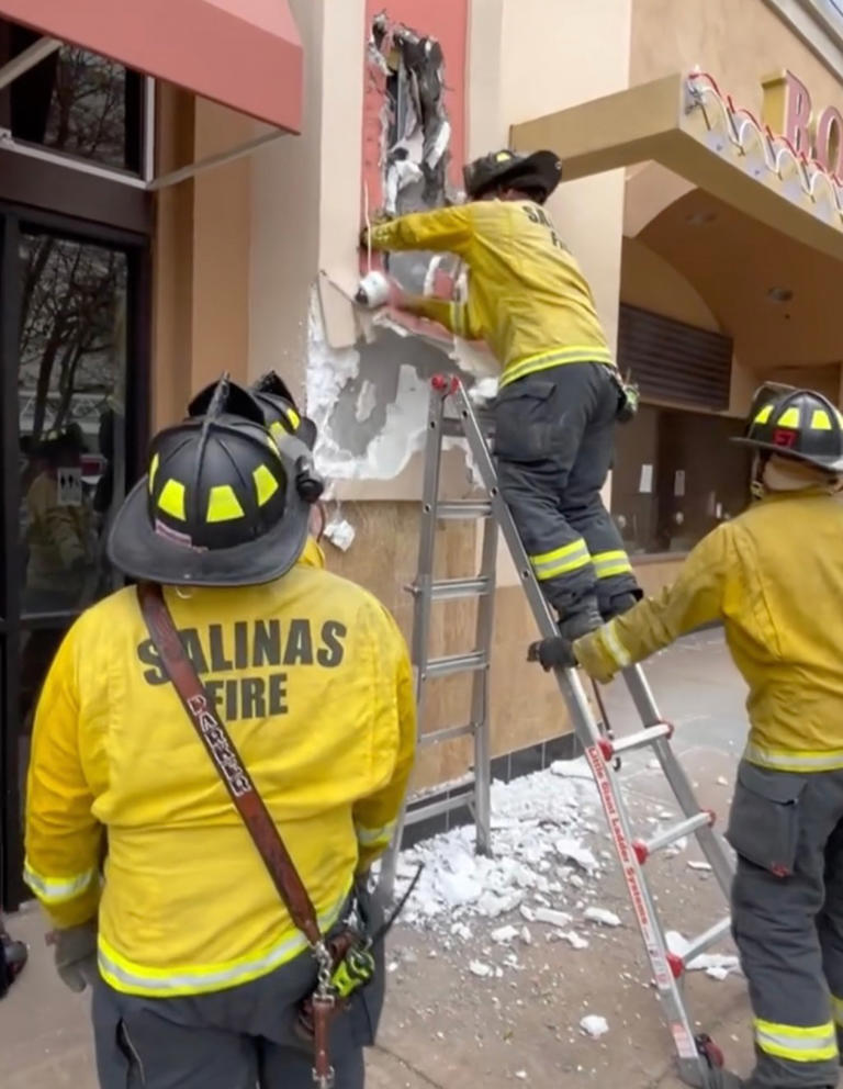 NorCal burglar trapped inside coffee shop wall for 10 hours rescued ...