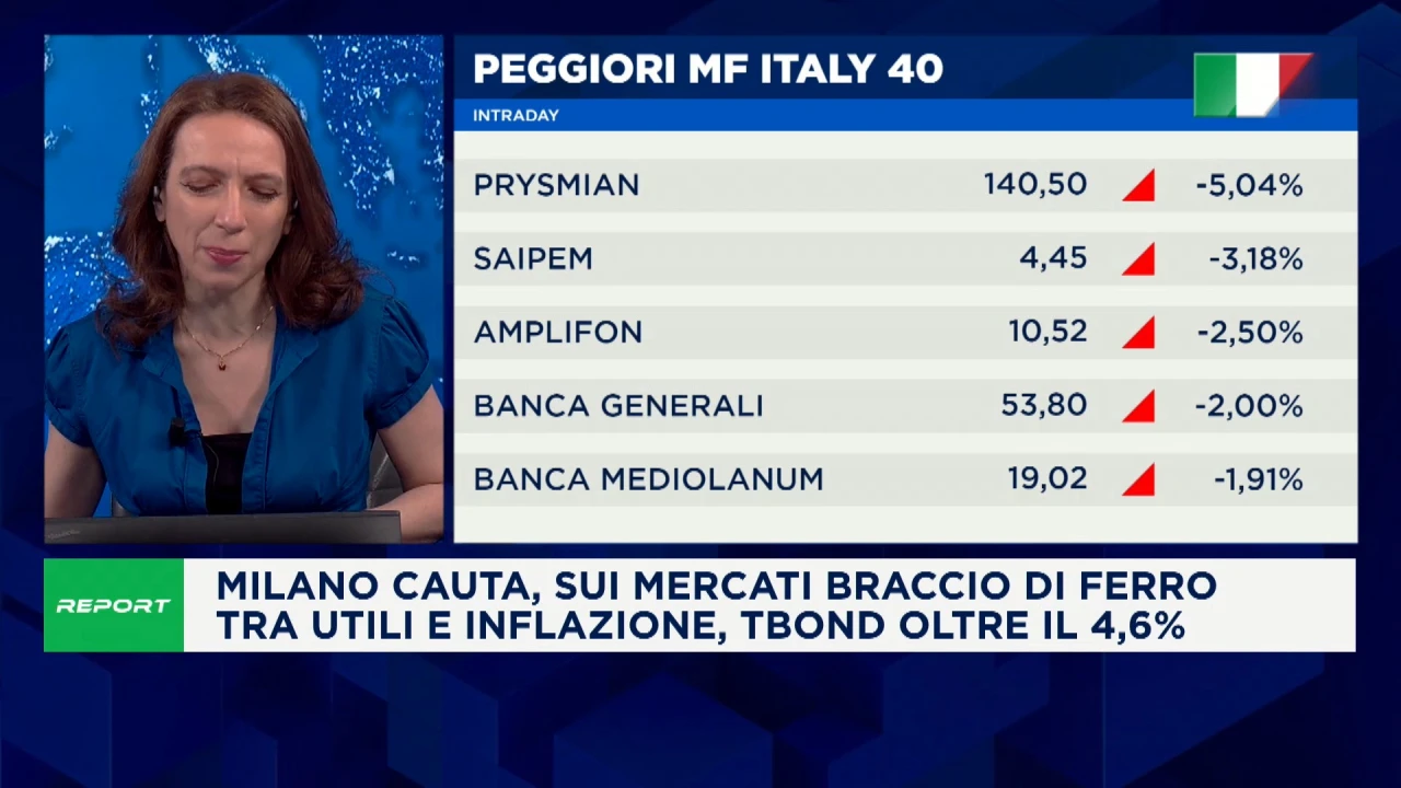 Milano in calo, Avio guadagna e Prysmian perde terreno