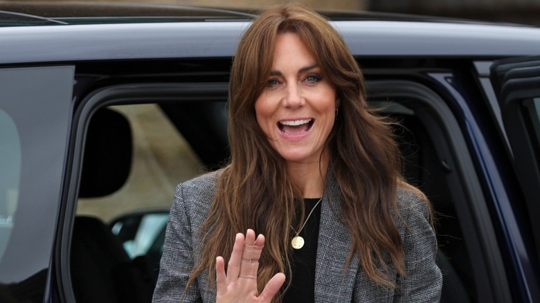 Kate Middleton's curtain bangs are the only hair inspo you'll need