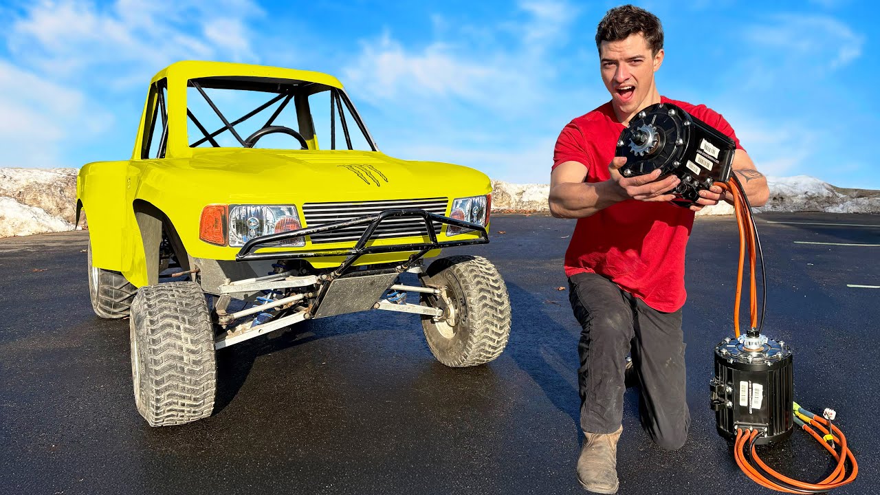 Building the world’s smallest dual motor trophy truck (70,000 WATTS)