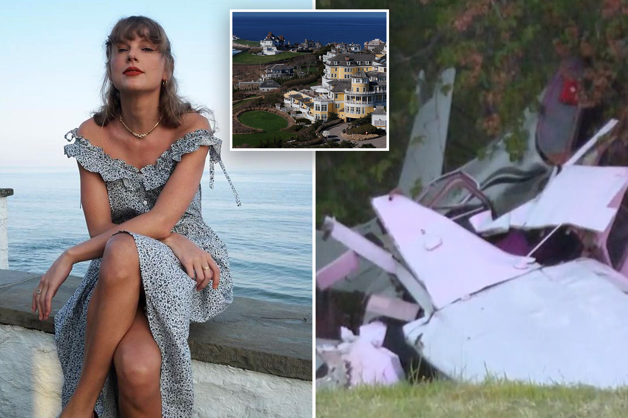 One dead after plane crashes just minutes from Taylor Swift’s RI ...