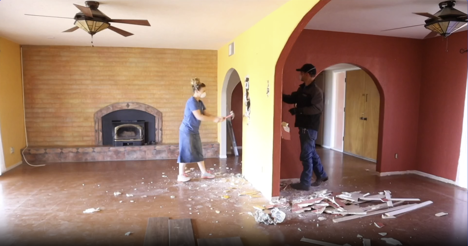 Renovation house complete makeover! 🏠 5 year time-lapse of renovating ...
