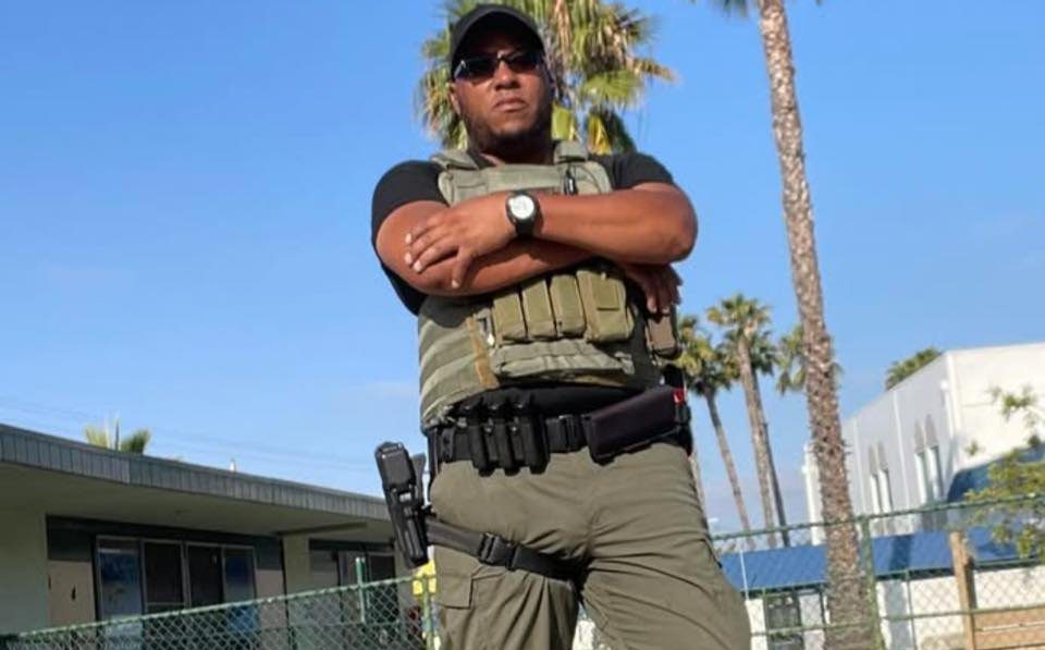 First picture of Amin Abdullah the heroic security guard who stopped ...