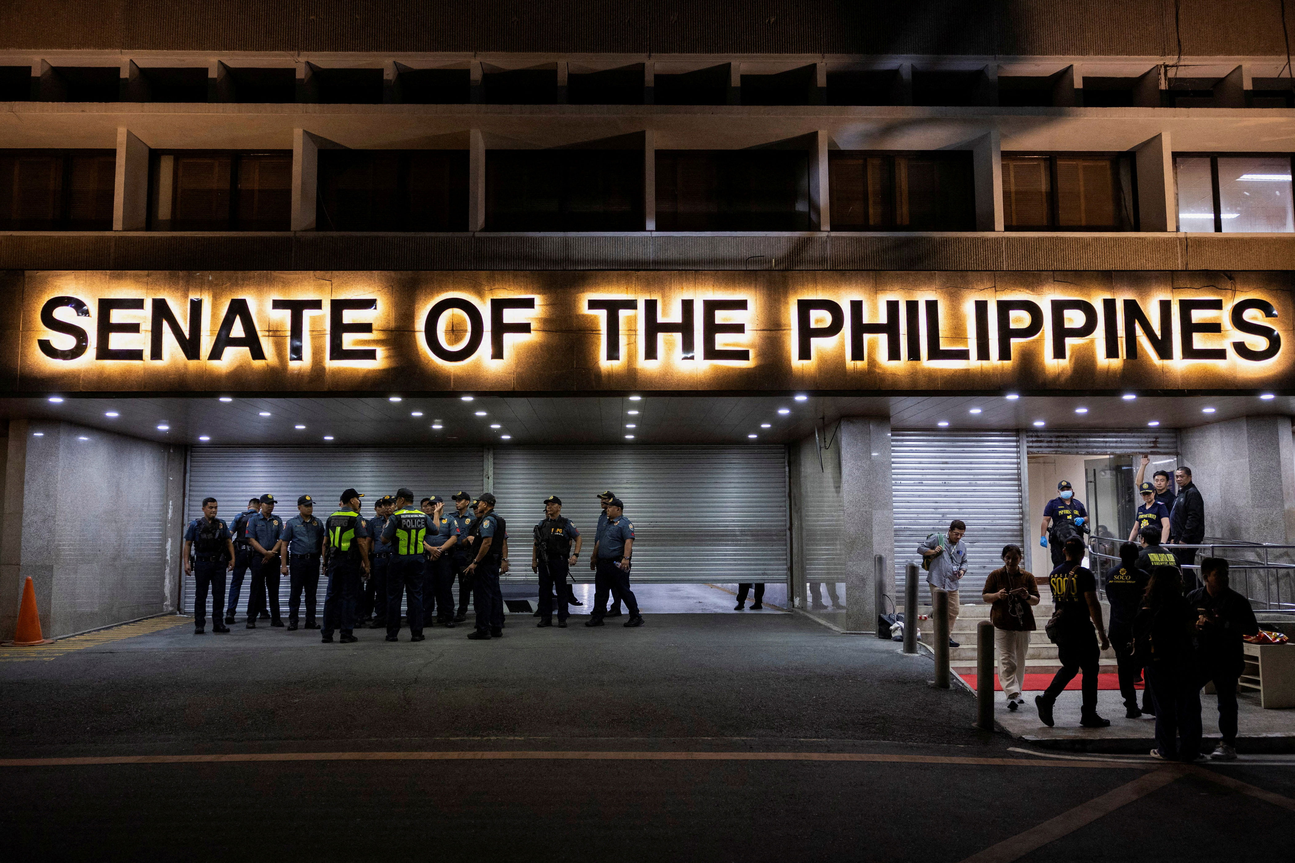 Security guards face probe after last week’s Philippine Senate shooting