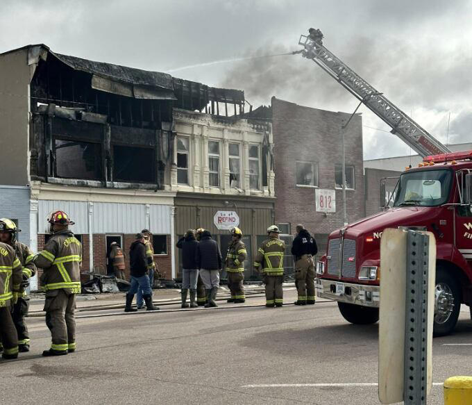 No timeline for cause of downtown Creighton, NE fire after building ...