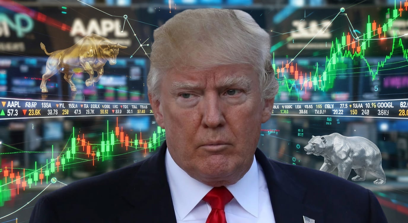 Trump’s bull market is standing on shaky legs. Just 5 stocks account ...