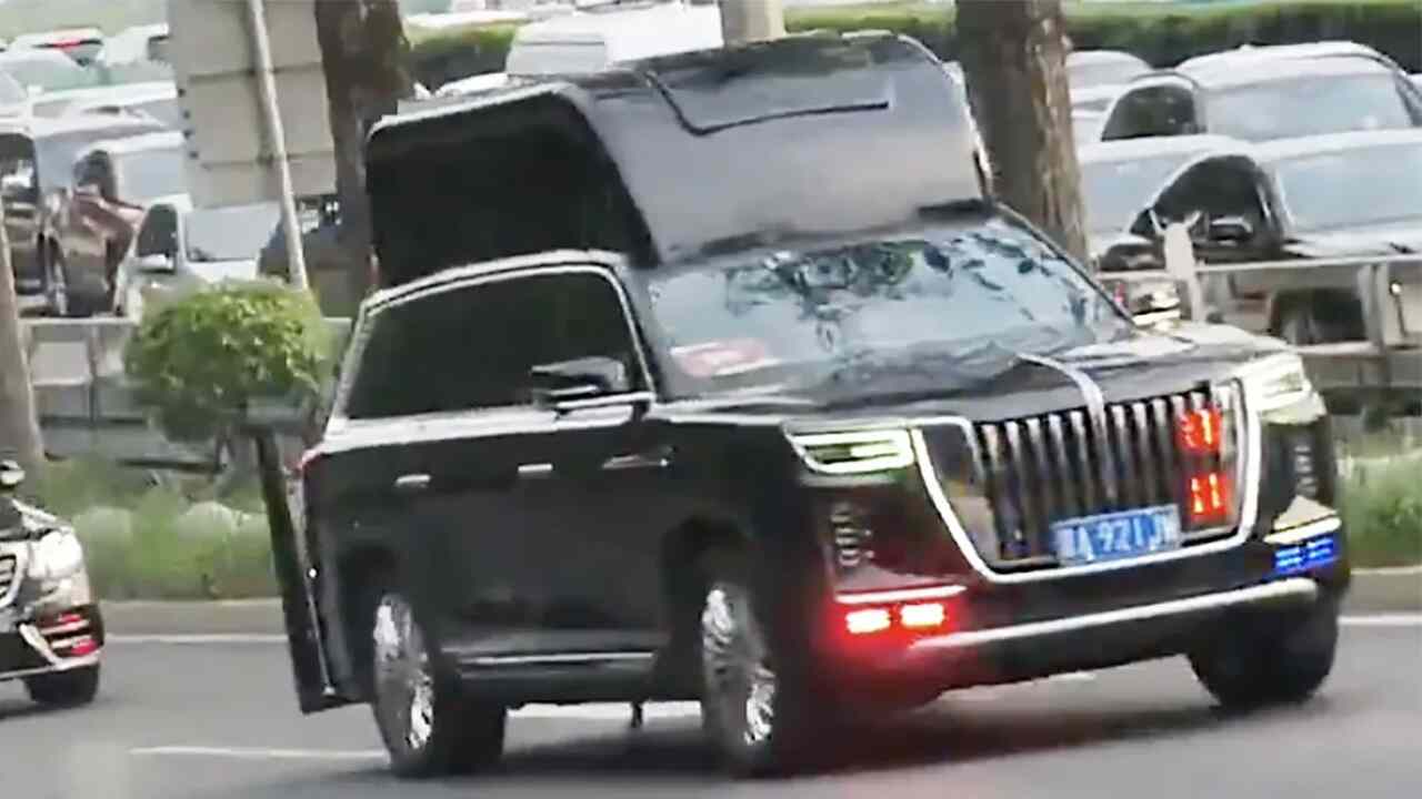 Unidentified Chinese SUV appears in Donald Trump’s motorcade in Beijing