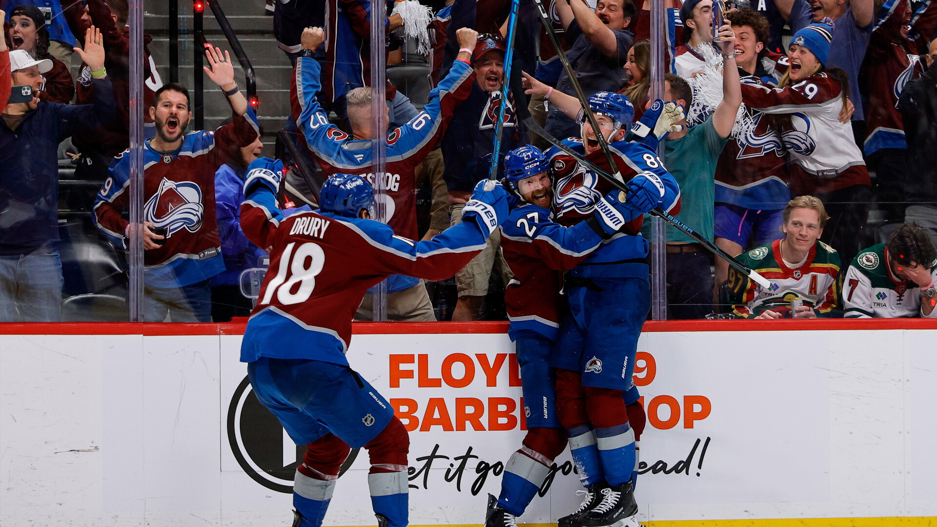 Avalanche shrug off 2021 playoff loss to Golden Knights as they meet in ...