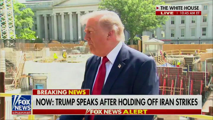 Trump admits everyone is telling him how unpopular his war is