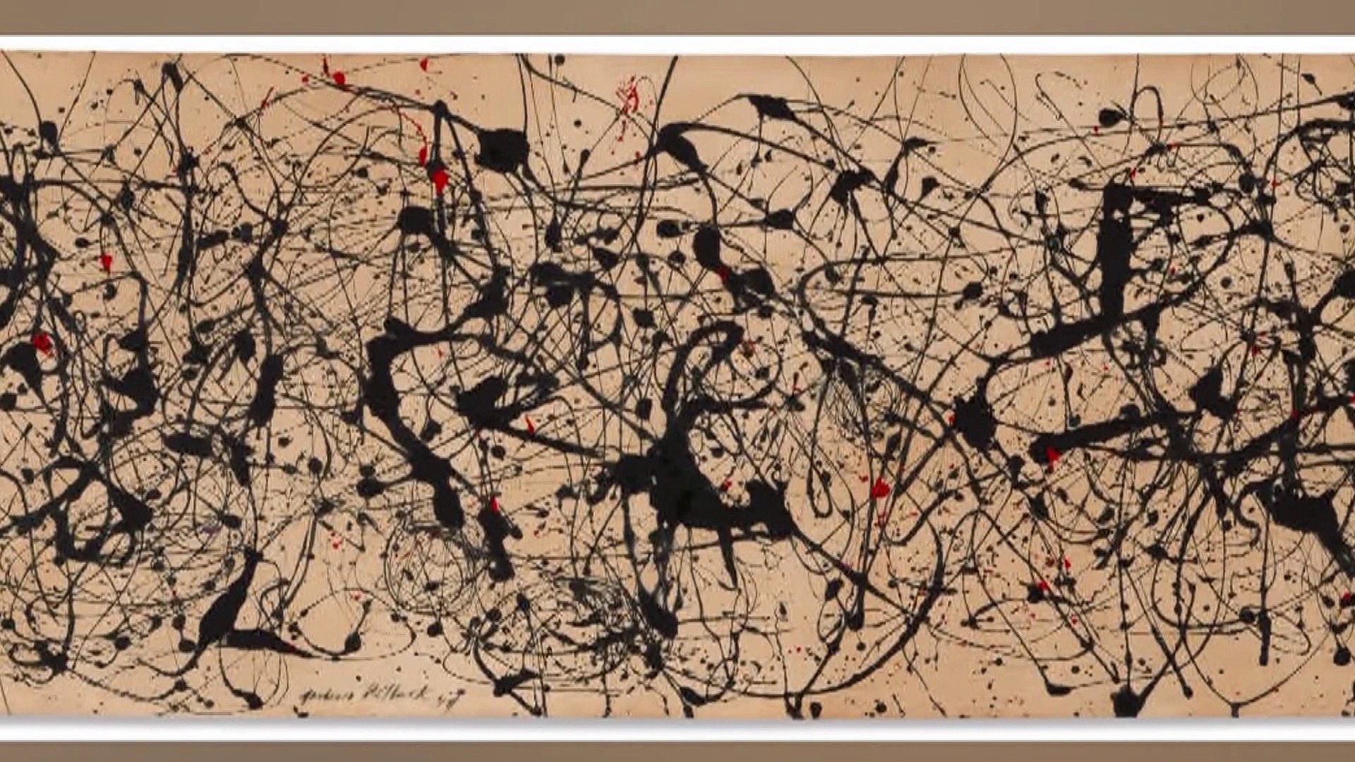 Jackson Pollock painting sells for $181M after intense bidding
