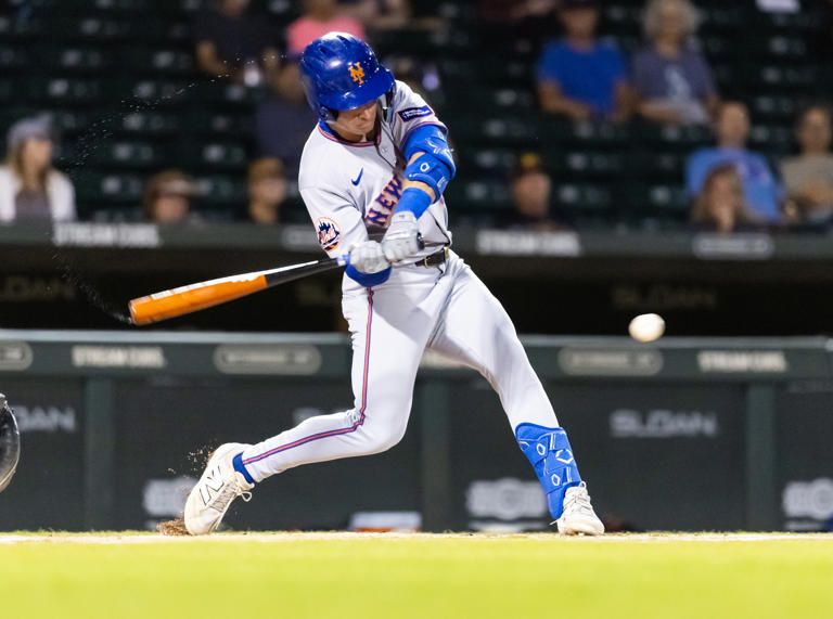 Mets will roll with all-rookie outfield after latest call-up