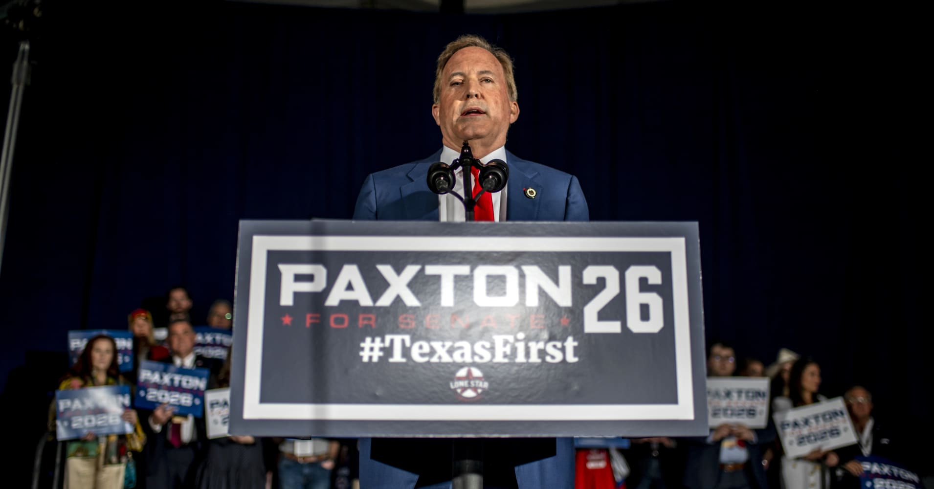Trump endorses Ken Paxton over John Cornyn in Texas Senate race