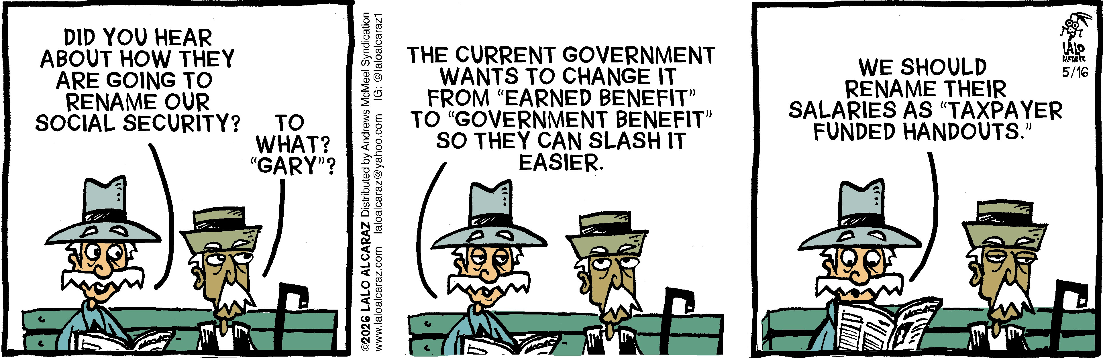 La Cucaracha by Lalo Alcaraz