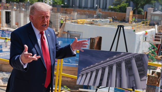 Trump’s ranting about his ballroom, and once again lying about the cost