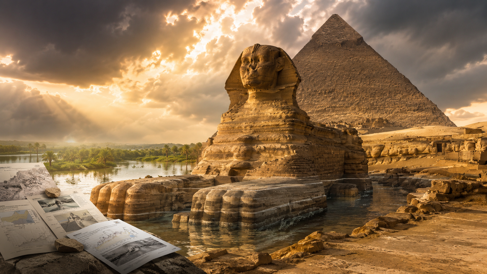 Could ancient Nile floods rule out a 12,000-year-old Sphinx?