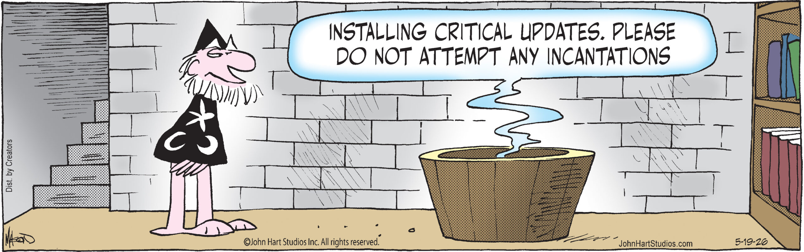 The latest 'Wizard of Id' comics by Parker and Hart