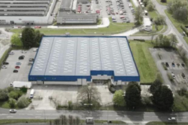 Swindon warehouse with parking for 100 cars on sale for £7.6m