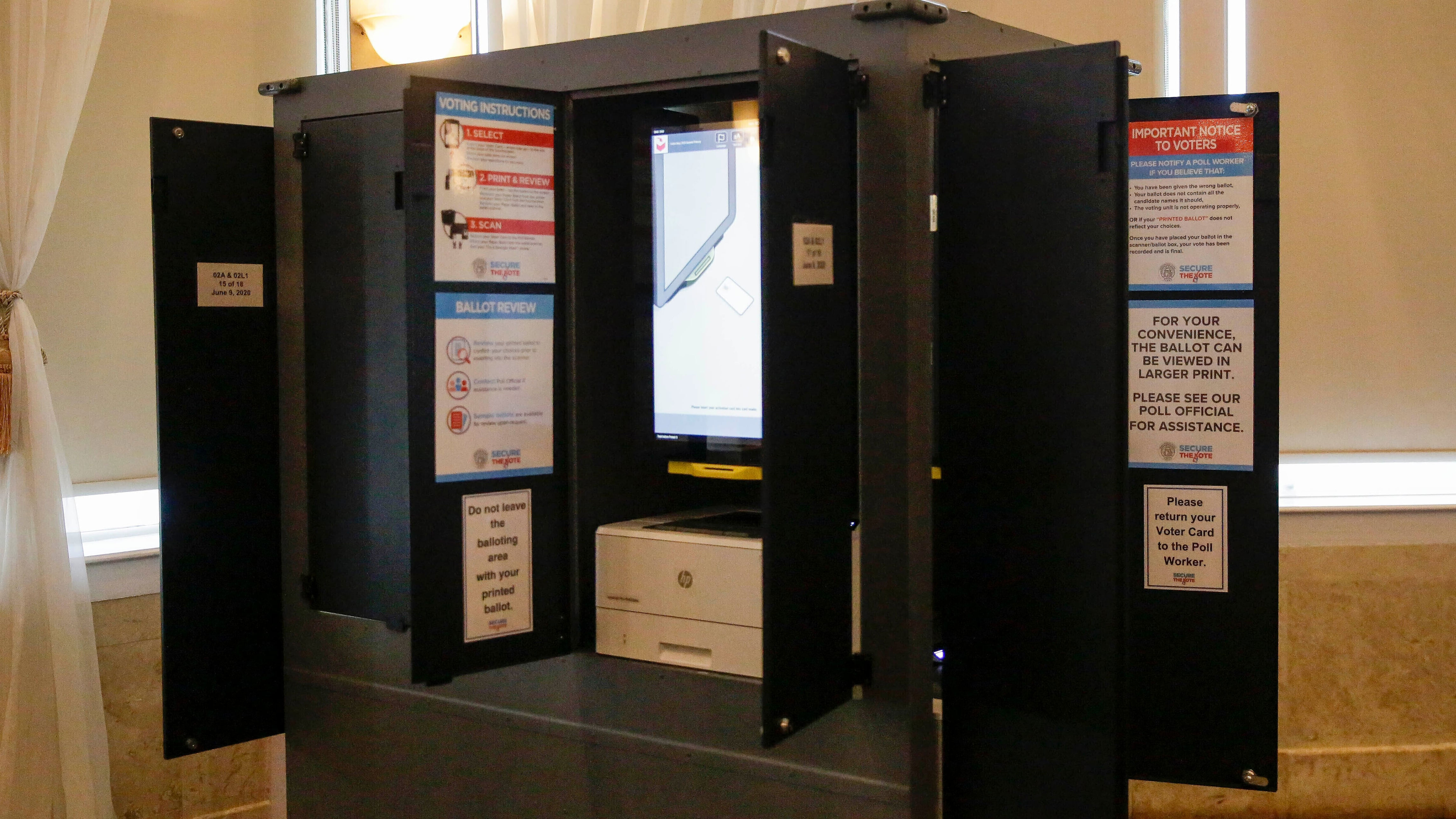 Problems at the polls: Sandy Springs location back open after police ...