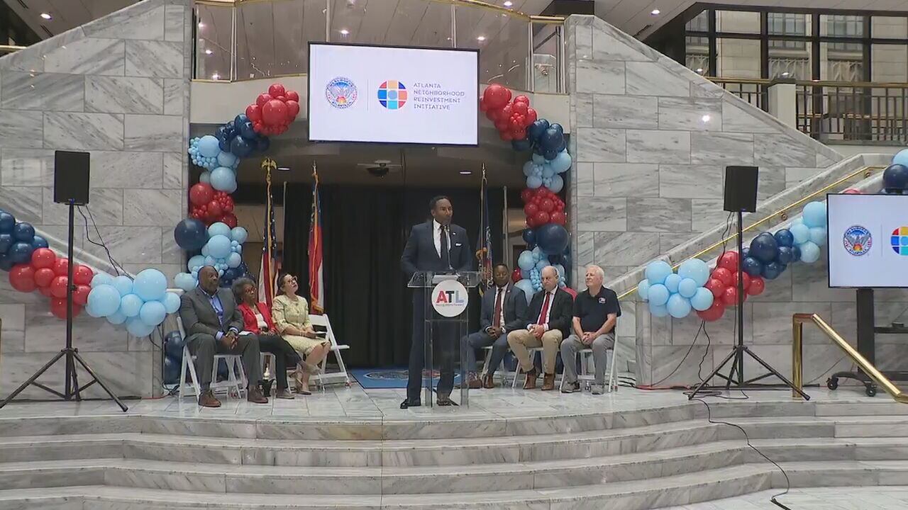 Atlanta mayor unveils major neighborhood reinvestment proposal