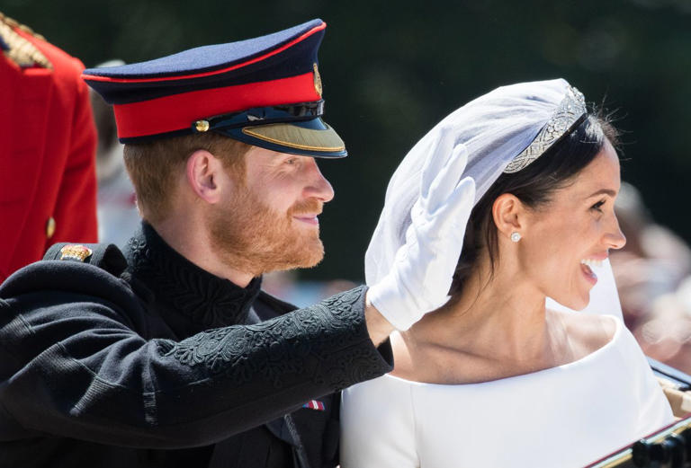 Meghan Markle shares never-before-seen wedding photos with Prince Harry ...