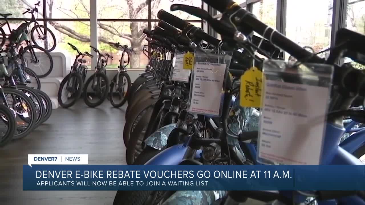 Next round of Denver's e-bike rebate vouchers go online at 11 a.m.