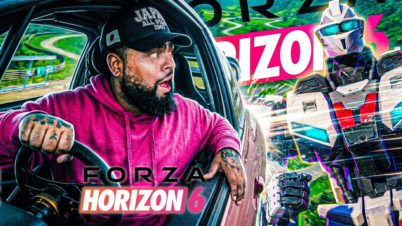 Forza Horizon 6 mech race against Chaser Zero gets intense