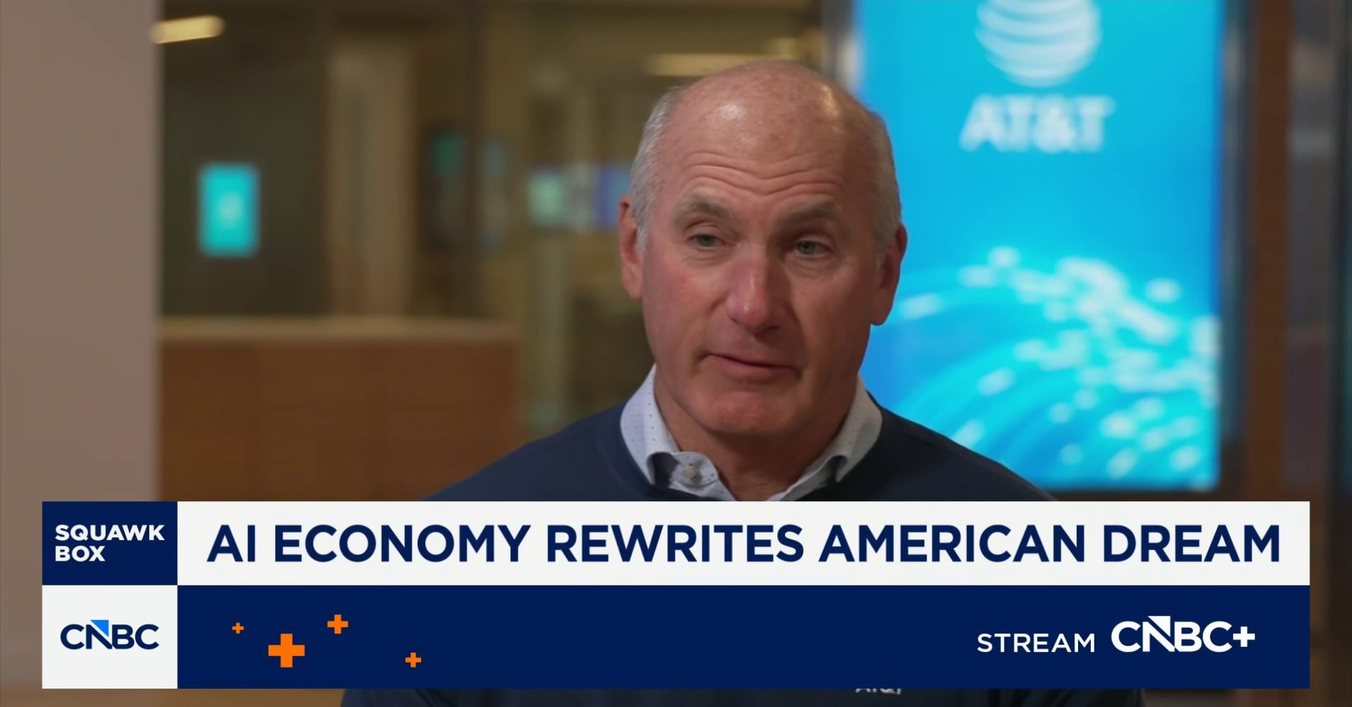 The AI economy: AT&T CEO John Stankey on AI's impact on the company ...