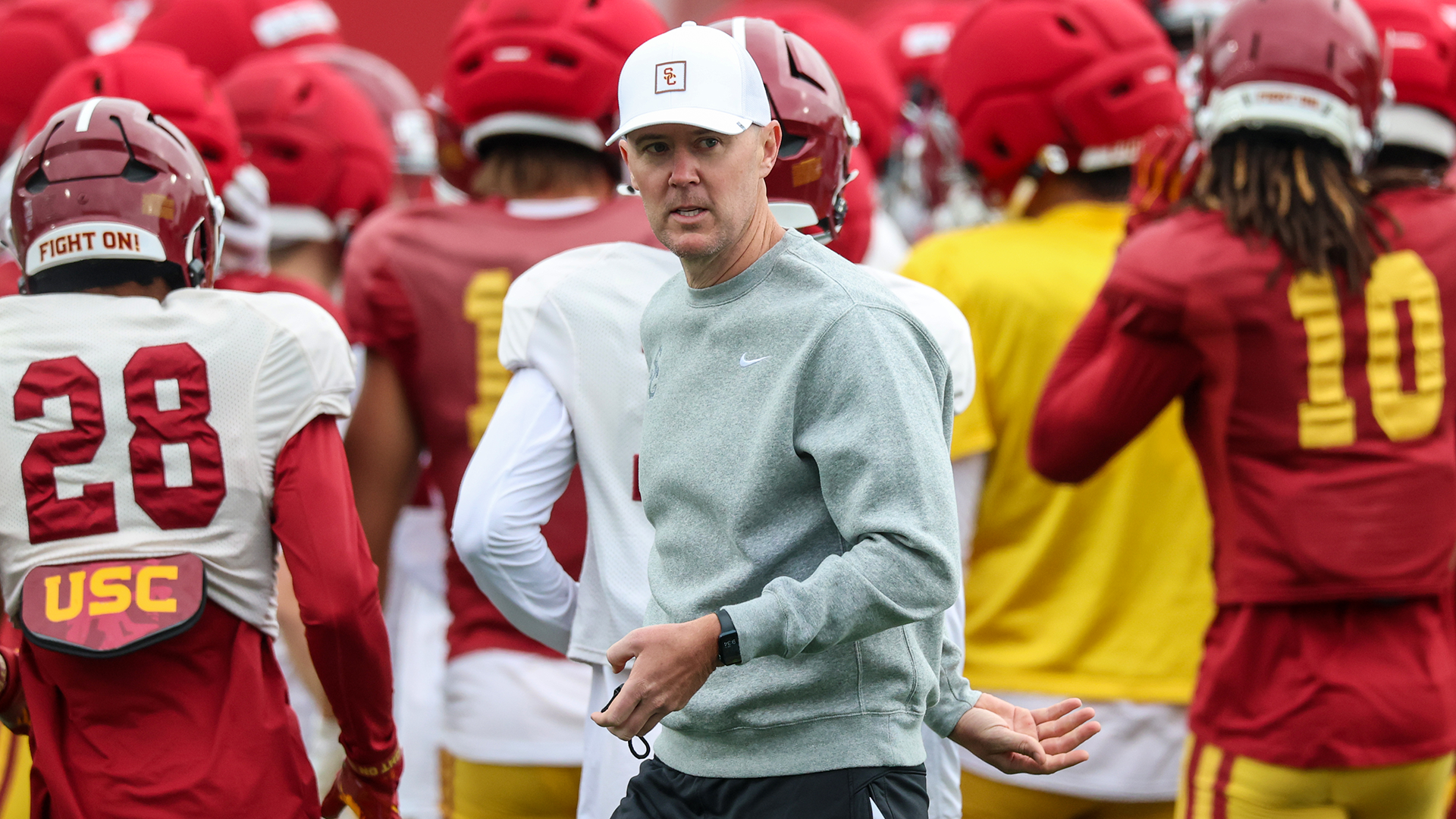 Calm, confident and loaded: Why Lincoln Riley believes USC has window ...