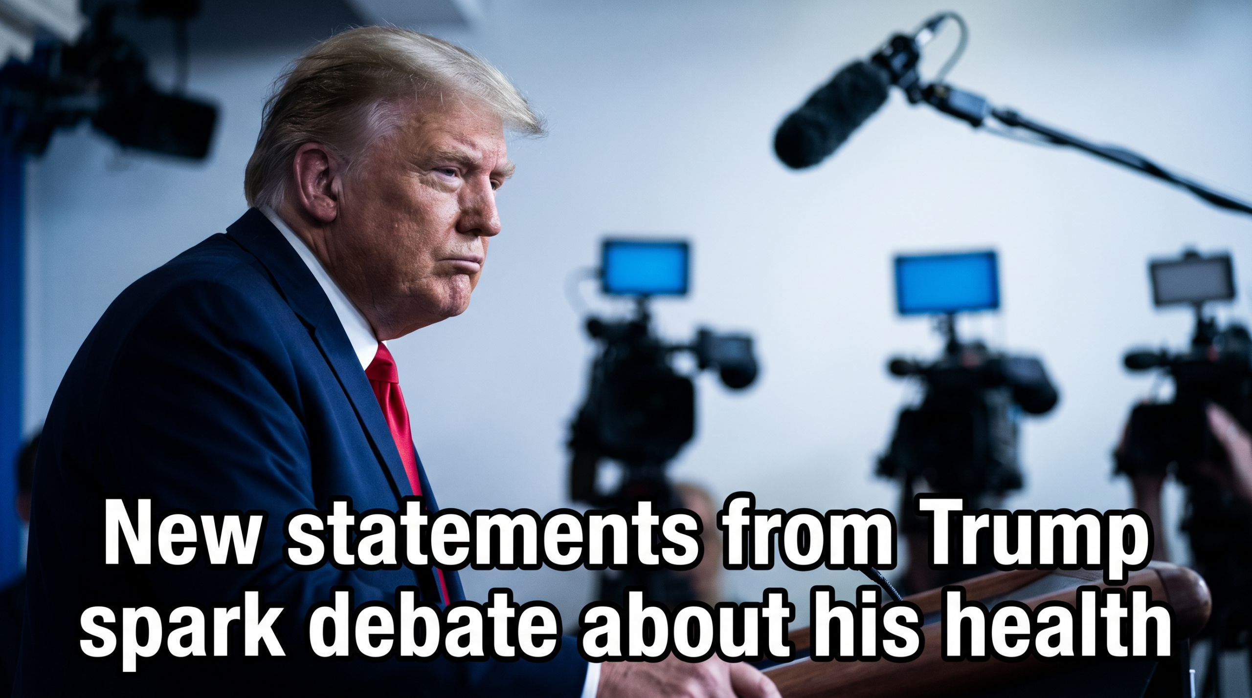 New statements from Trump spark debate about his health