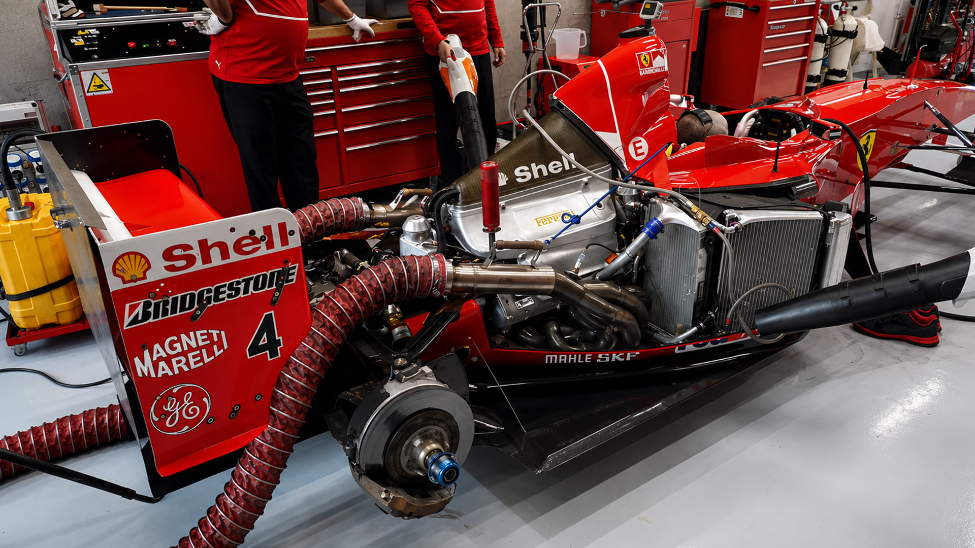 Ferrari F2001 engine sounds iconic when pushed full throttle