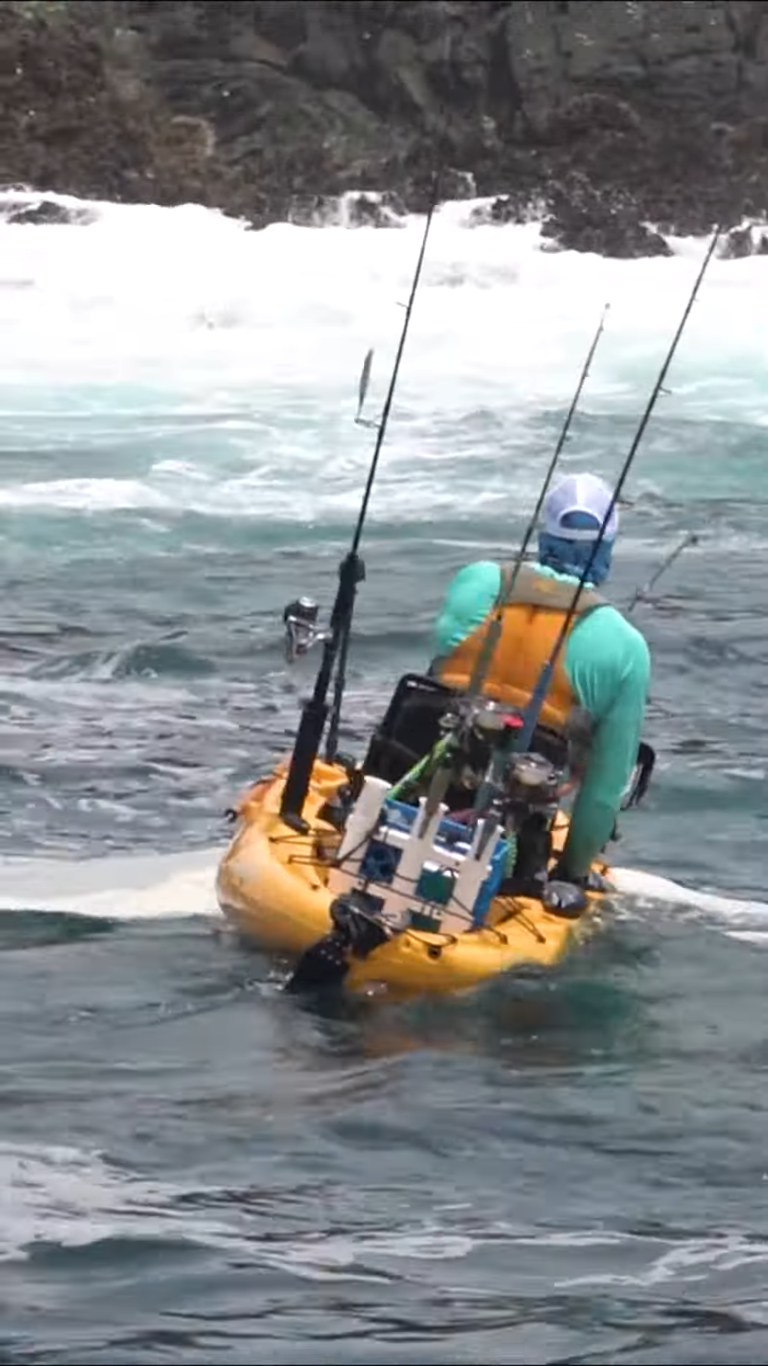 How this man nearly fell into dangerous jungle waters