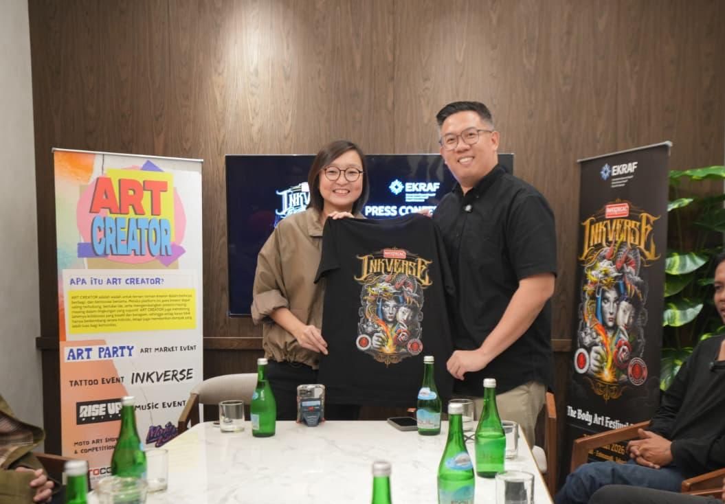 Sekena otomotif bertemu seni tato, Maxdecal dukung INKVERSE: The Body ...