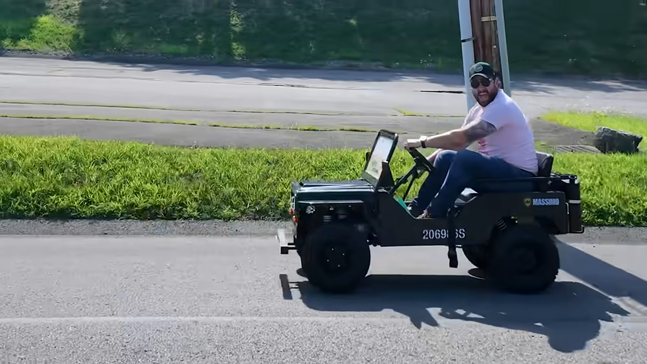 I bought a Tractor Supply mini jeep – masculinity left the group chat