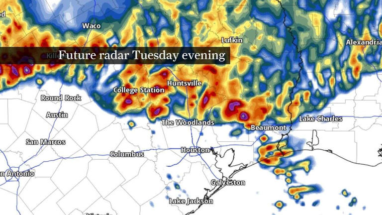 Severe thunderstorms, heavy rain and flooding could hit Houston this ...