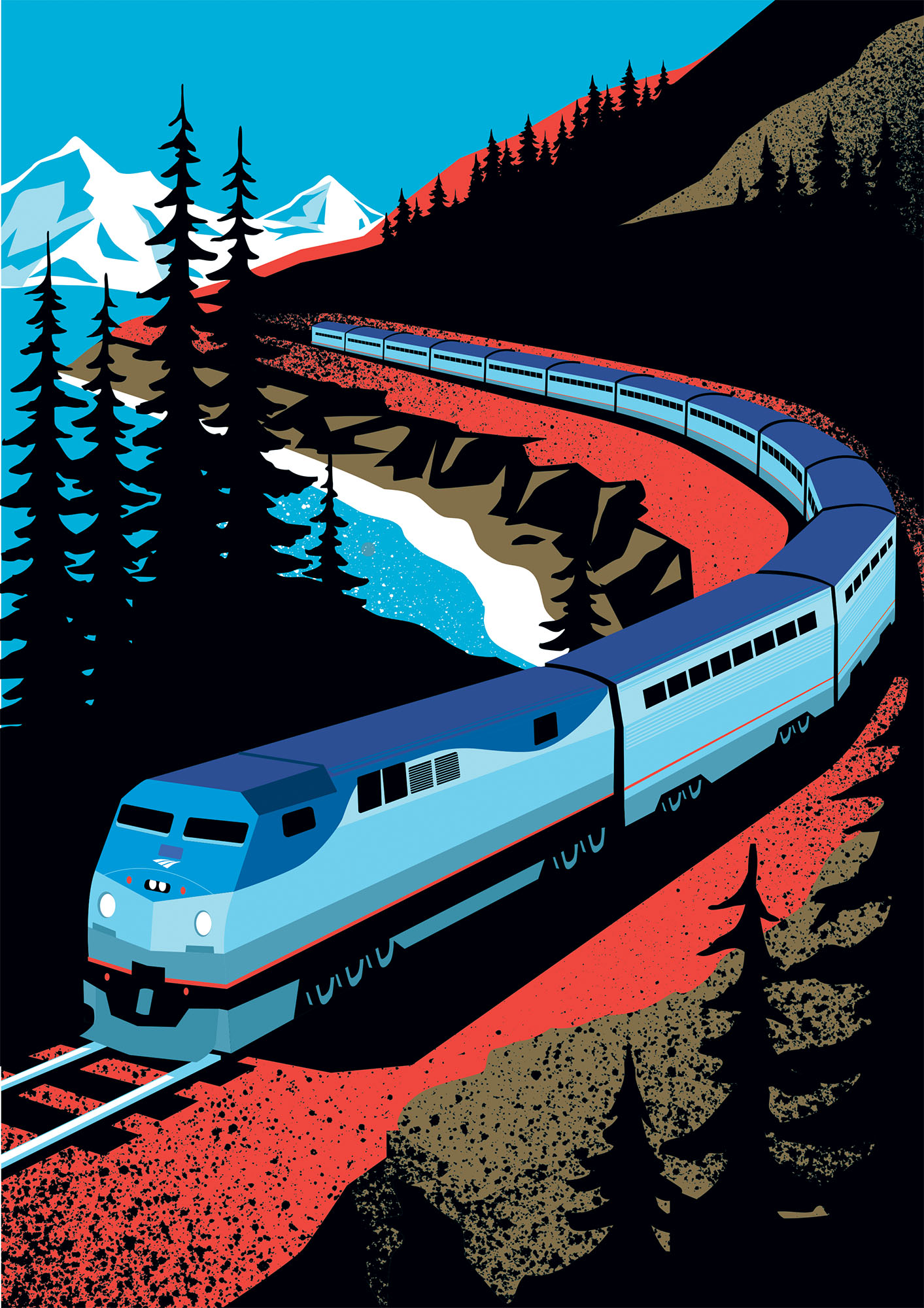 James Austin Johnson on why he loves Amtrak