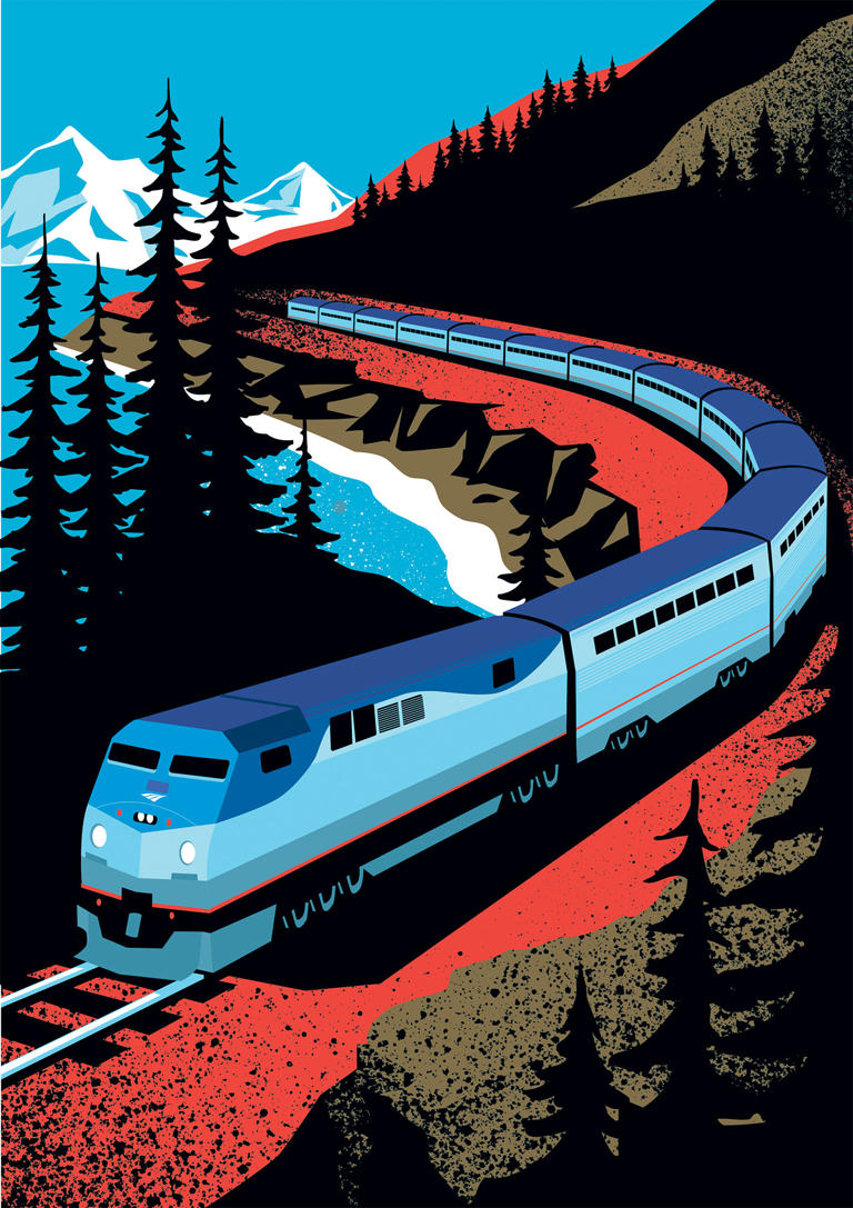 James Austin Johnson on why he loves Amtrak