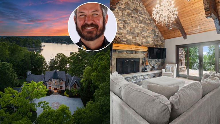 Race car driver Martin Truex Jr.’s home is on the market for $7.5 million