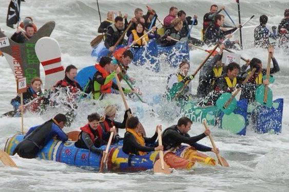 Final call for entries for 2026 Portrush raft race in aid of RNLI
