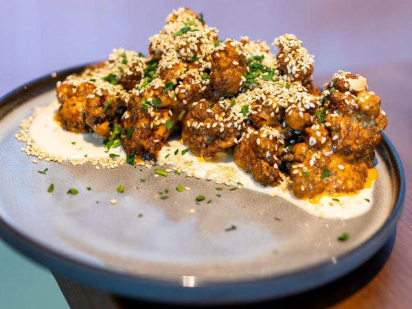 Recipe: Crispy honey harissa cauliflower from Bey Mediterranean