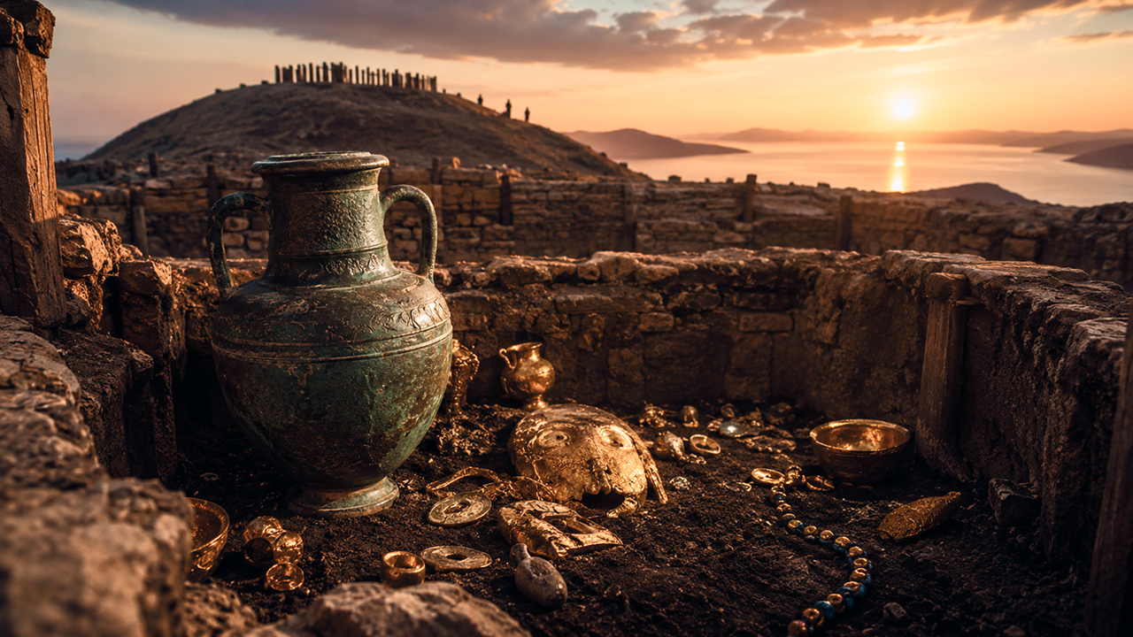 The dark age survivors of Evia, the royal tomb that rewrote Greece's ...