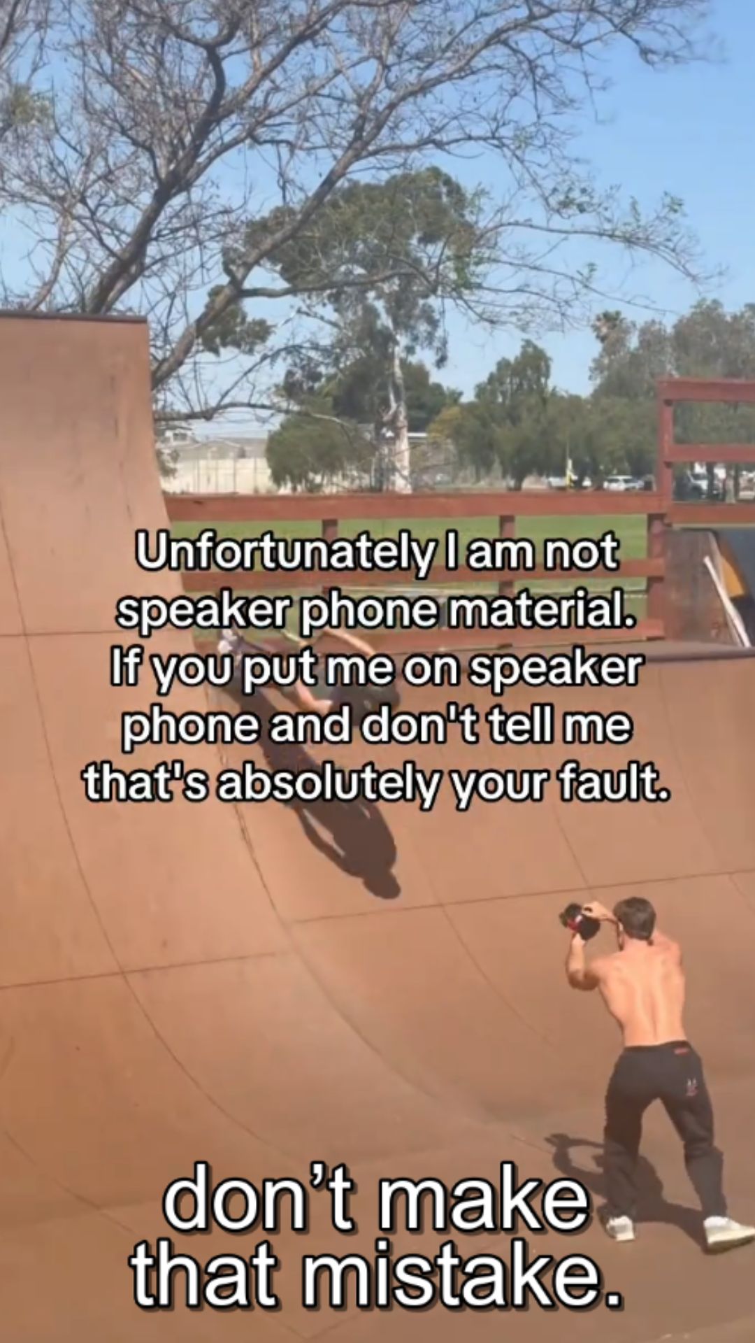 Scooter riders will send trick clips before replying to your texts