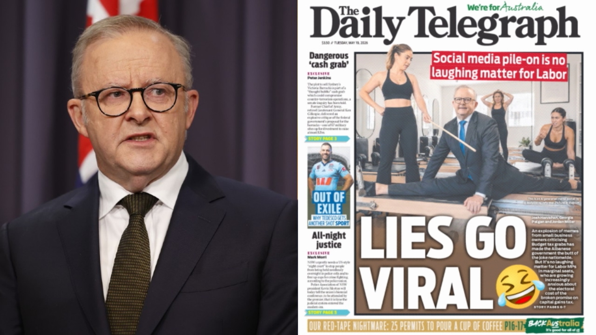 Lies go viral: Albanese mocked in wave of AI images