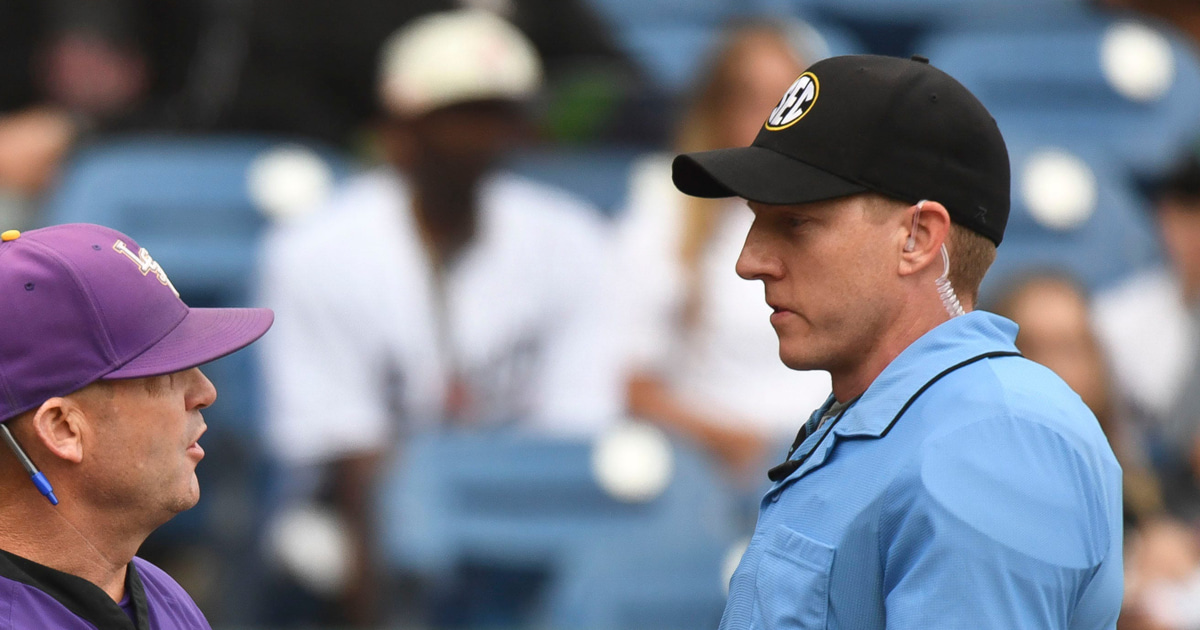 Robot umpires are coming to the SEC baseball tournament