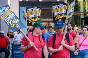 North America’s largest commuter rail system shuts down as workers strike
