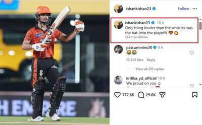 Ishan Kishan mocks CSK fans with viral Insta caption after SRH win ...