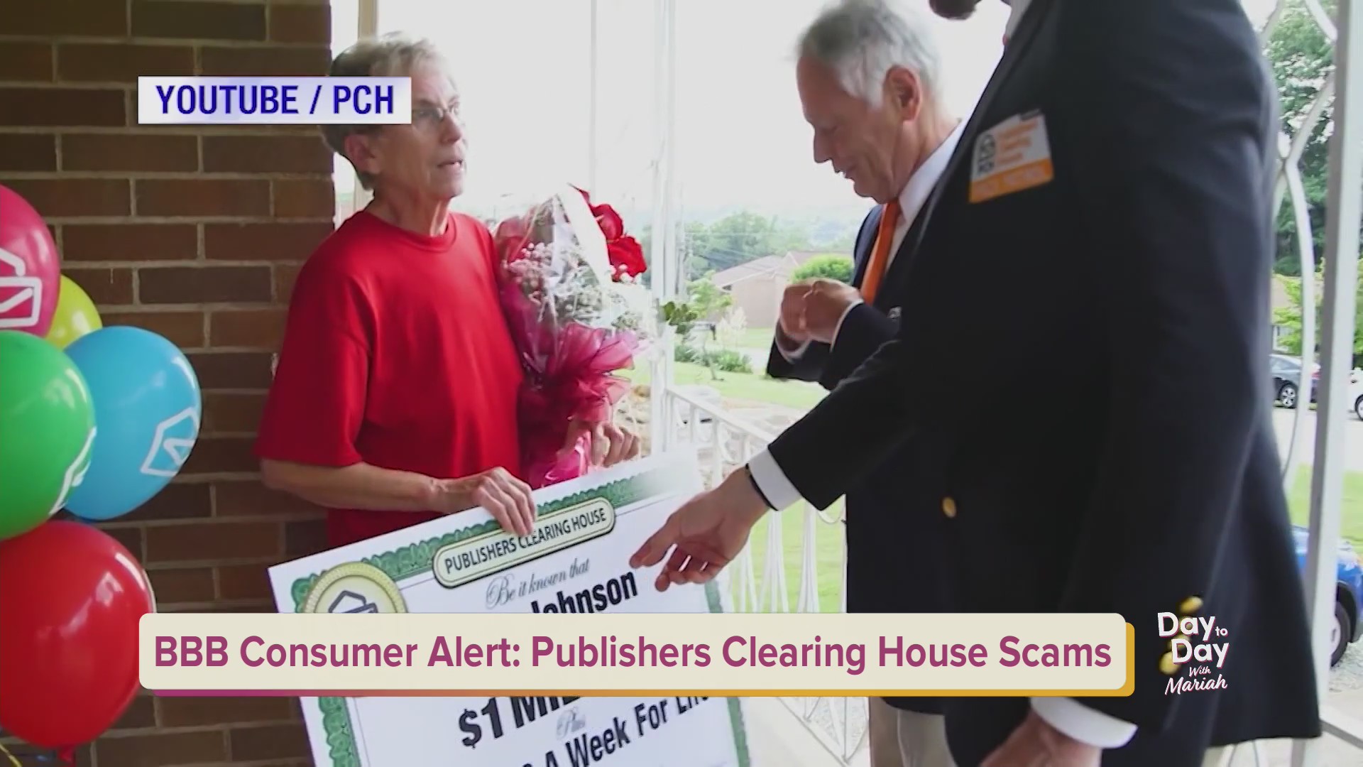 BBB consumer alert: Publishers Clearing House scams | May 19, 2026 ...