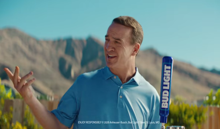 Peyton Manning stars in funny Bud Light commercial for USA's 250th ...