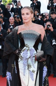 Sharon Stone sports Miss Sohee on the Cannes Film Festival red carpet