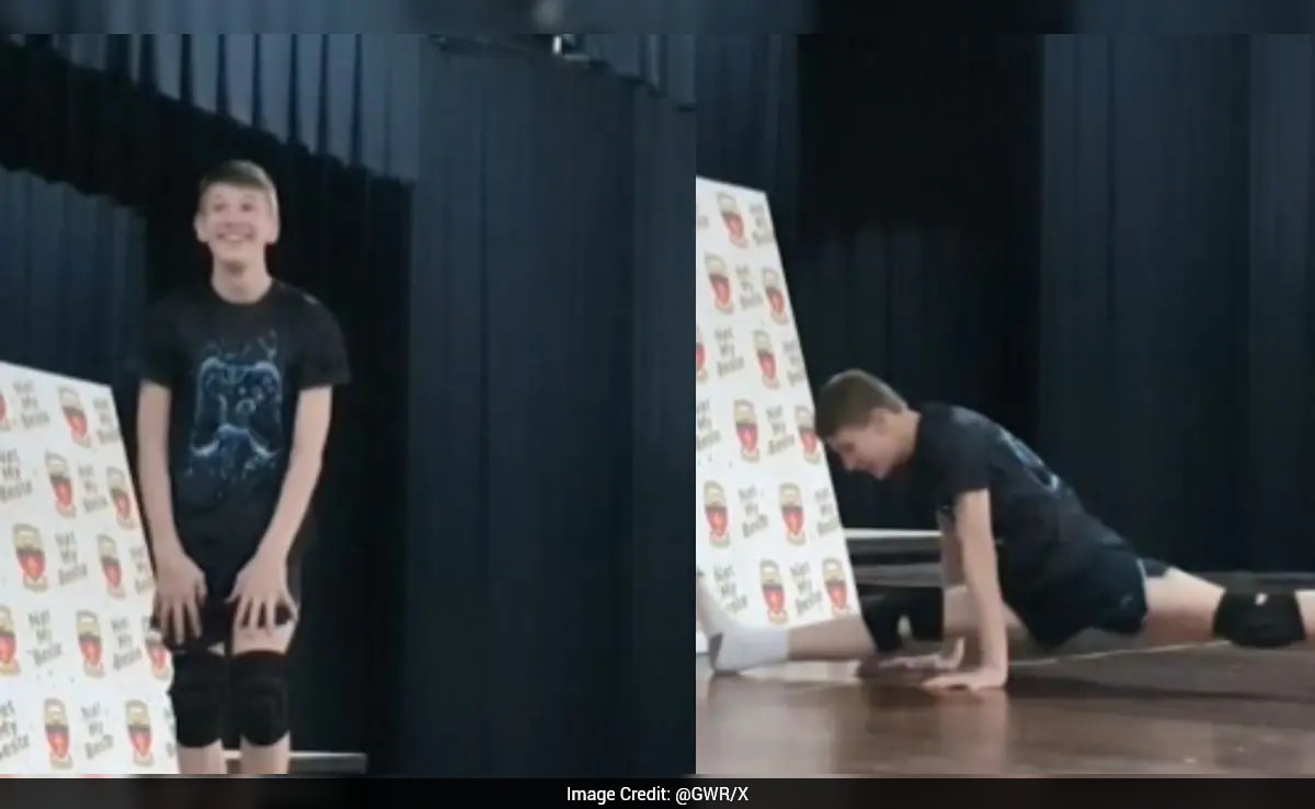 South African student sets world record with 47 splits in one minute