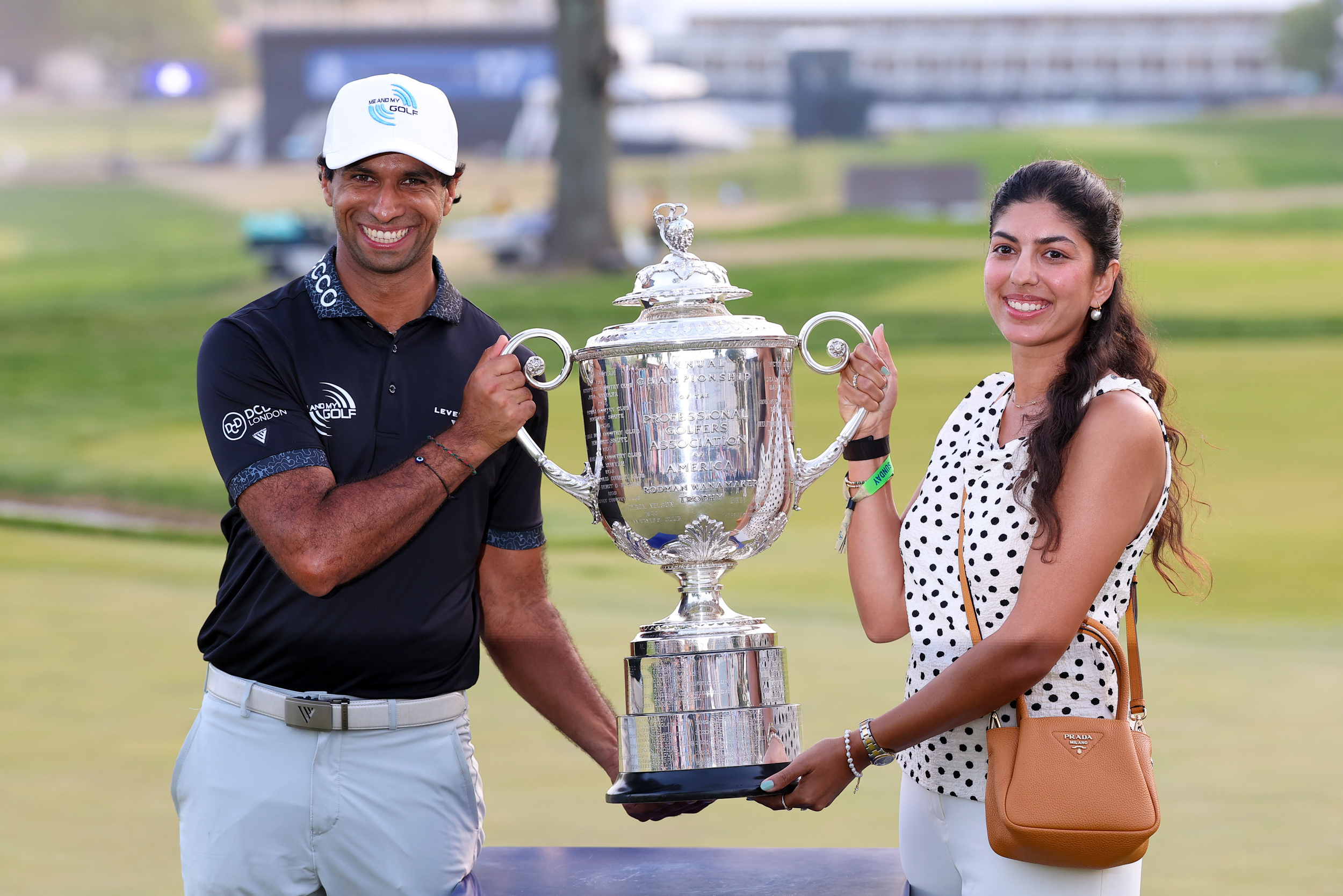 PGA champion Aaron Rai has a problem: His wife beats him in golf